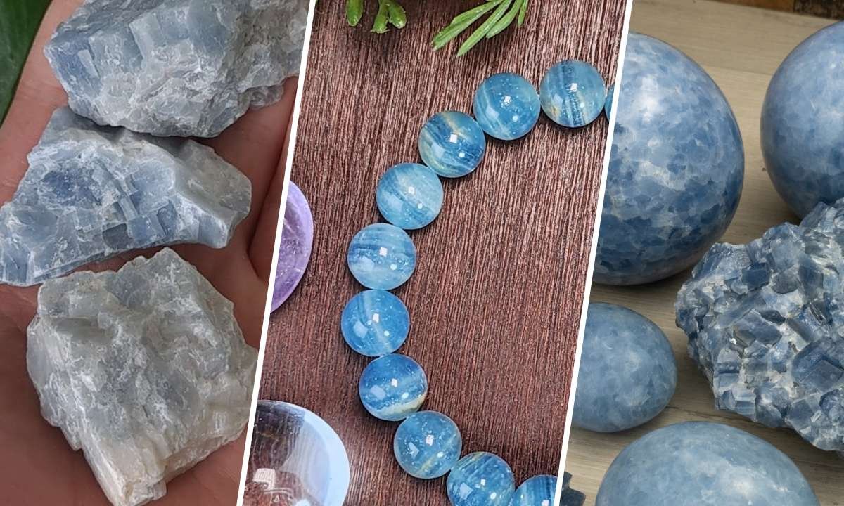 blue calcite crystal meaning